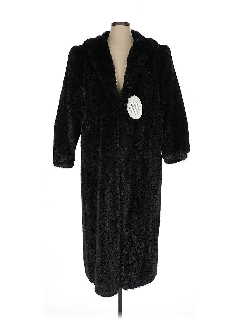 Evans Furs 100% Mink Black Coat Size 16 - 70% off | ThredUp