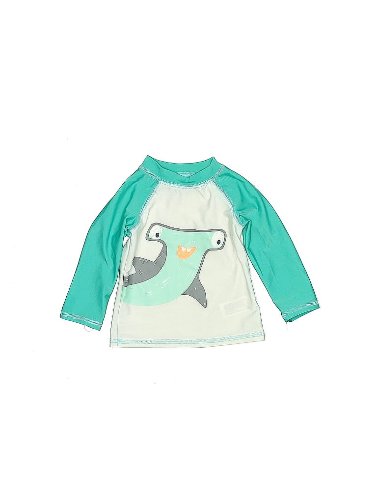 Cat & Jack Green Rash Guard Size 3-6 mo - 13% off | ThredUp
