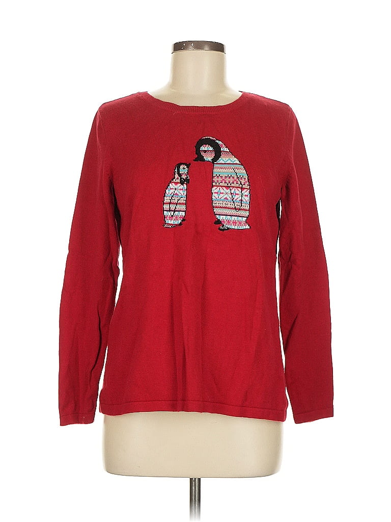 Talbots Outlet Red Pullover Sweater Size M - 47% off | ThredUp