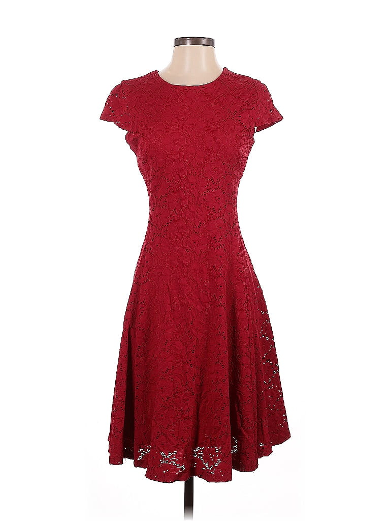 Alfani Burgundy Cocktail Dress Size 4 - 70% off | ThredUp