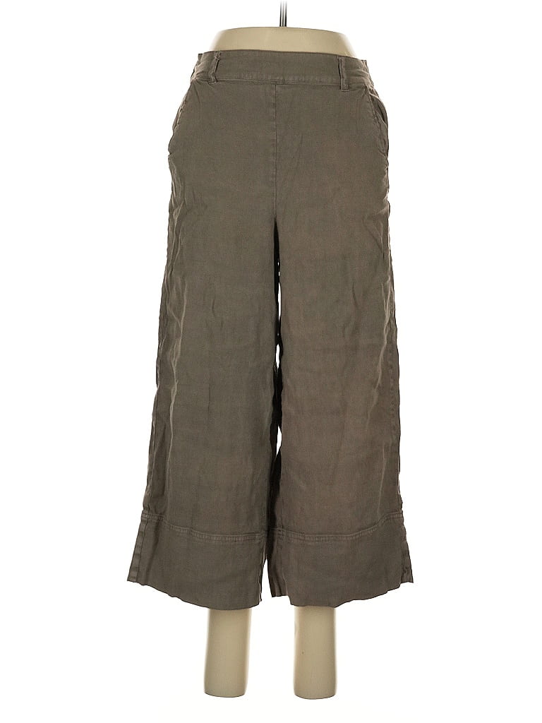 Splendid Brown Linen Pants Size M - 78% off | ThredUp
