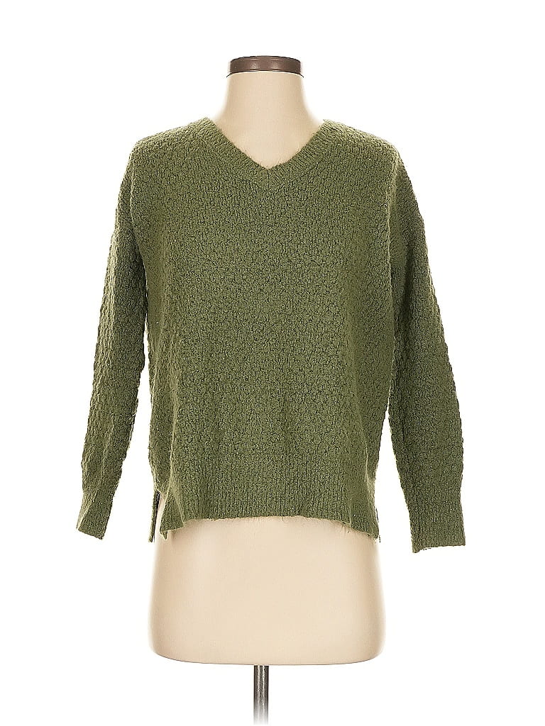 Ann Taylor LOFT Outlet Solid Green Pullover Sweater Size S - 49% off ...