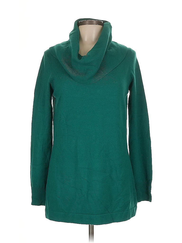 French Connection Green Turtleneck Sweater Size L - 74% off | ThredUp