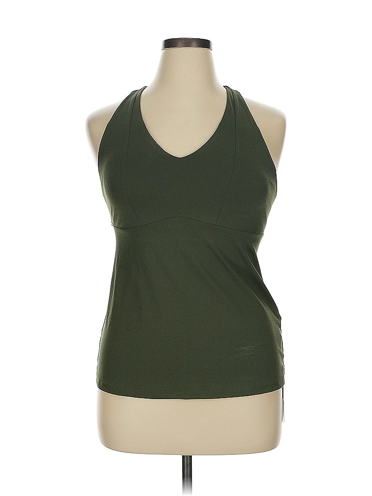 Fabletics Green Active Tank Size XL - 52% off | ThredUp