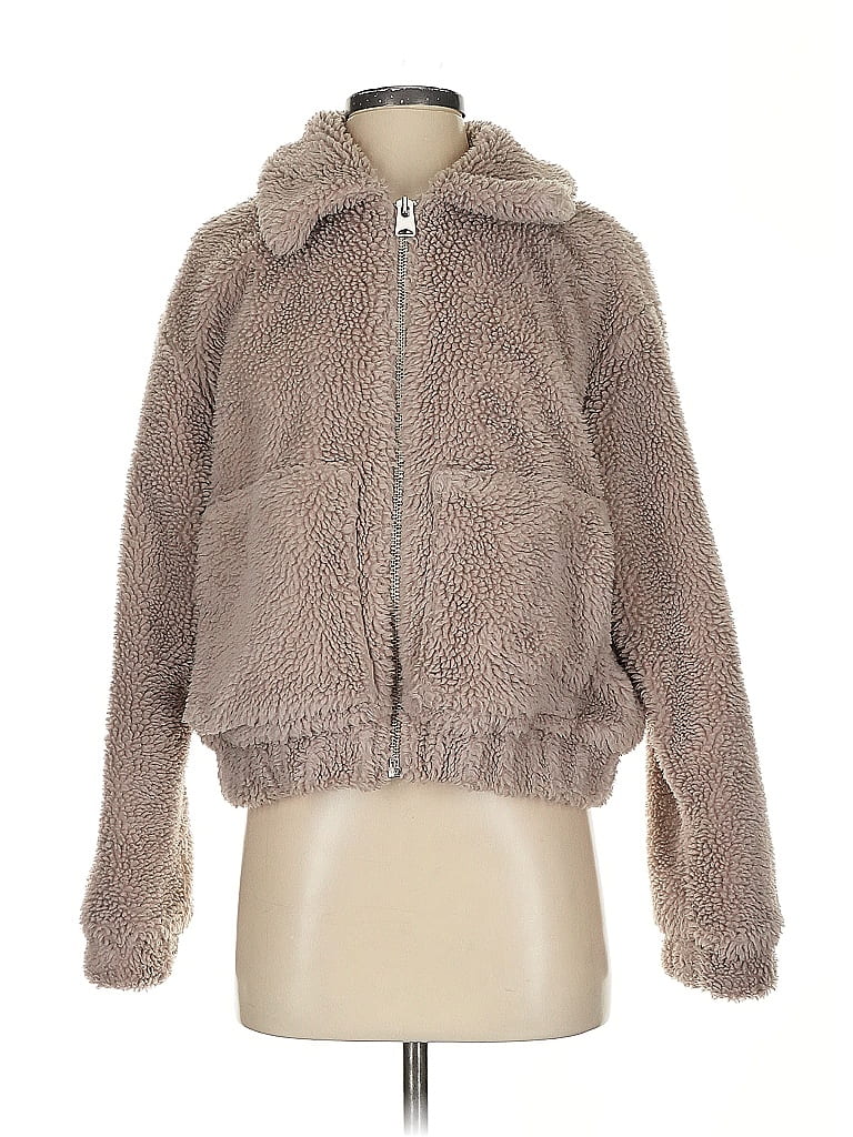 Urban Outfitters Brown Faux Fur Jacket Size S - 65% off | ThredUp