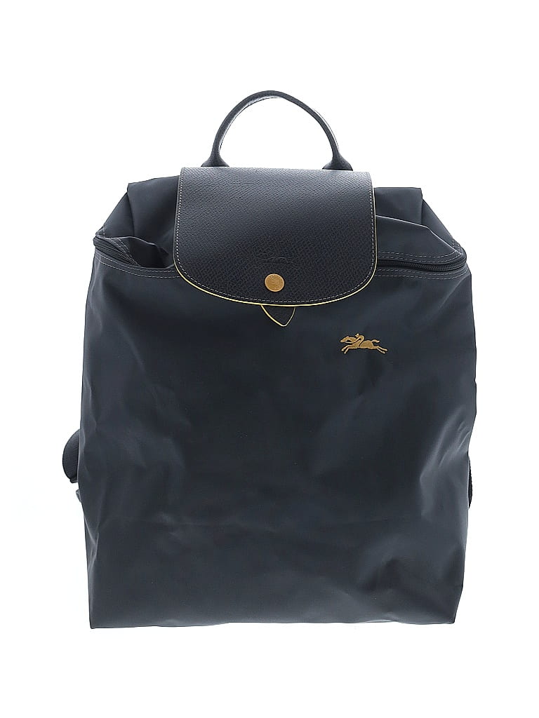 Longchamp Blue Gray Backpack One size - 47% off | ThredUp