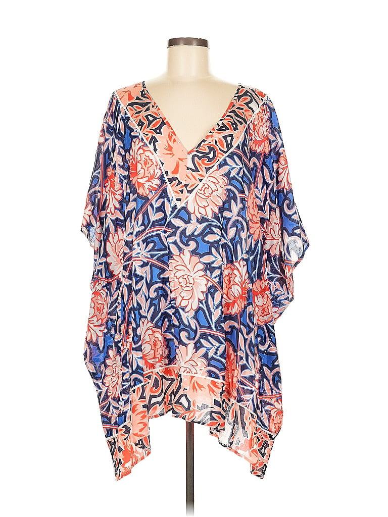 Jets by Jessika Allen 100% Modal Orange Pink Swimsuit Cover Up One size - 74% off | ThredUp