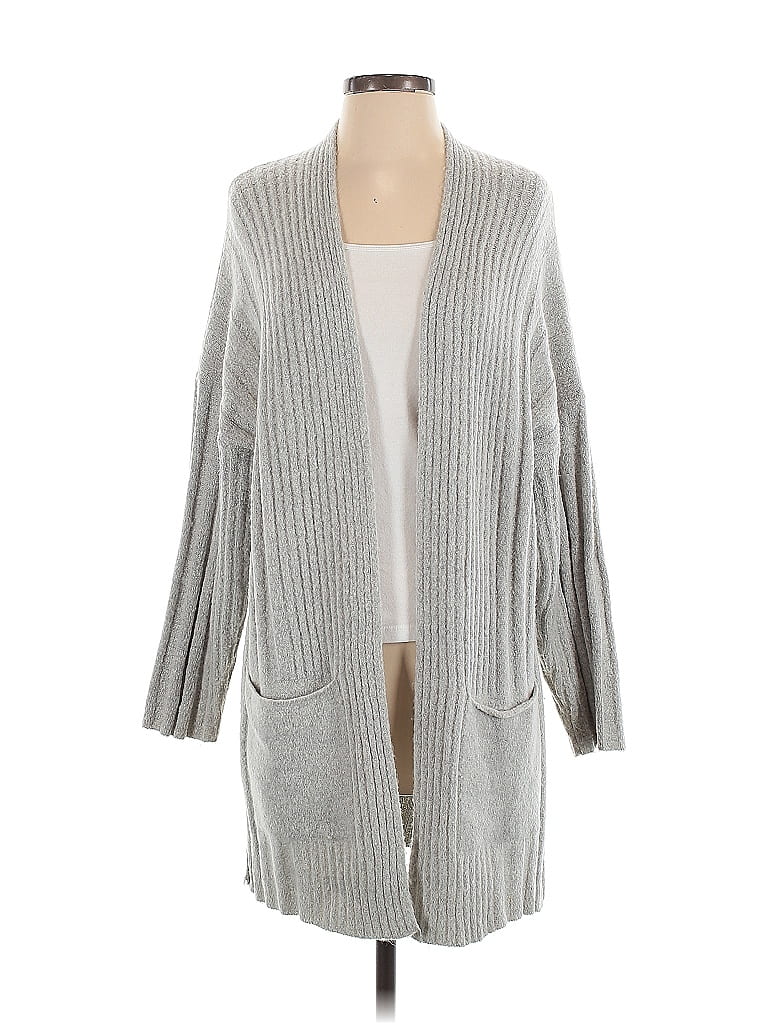 Hem & Thread Gray Cardigan Size S - 67% off | ThredUp