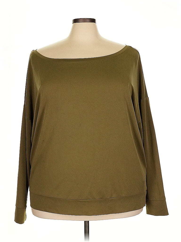 Fabletics Green Long Sleeve Top Size 3X - 58% off | ThredUp