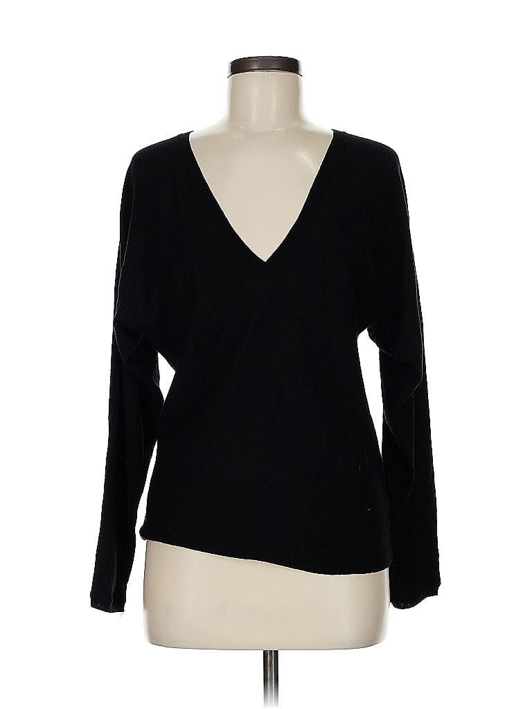 Open Edit Black Long Sleeve Top Size M - 35% off | ThredUp