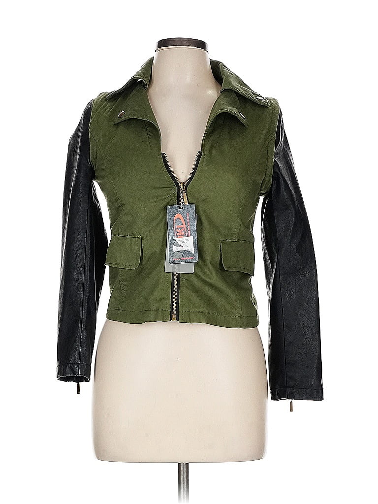 Yoki Green Jacket Size L - 54% off | ThredUp
