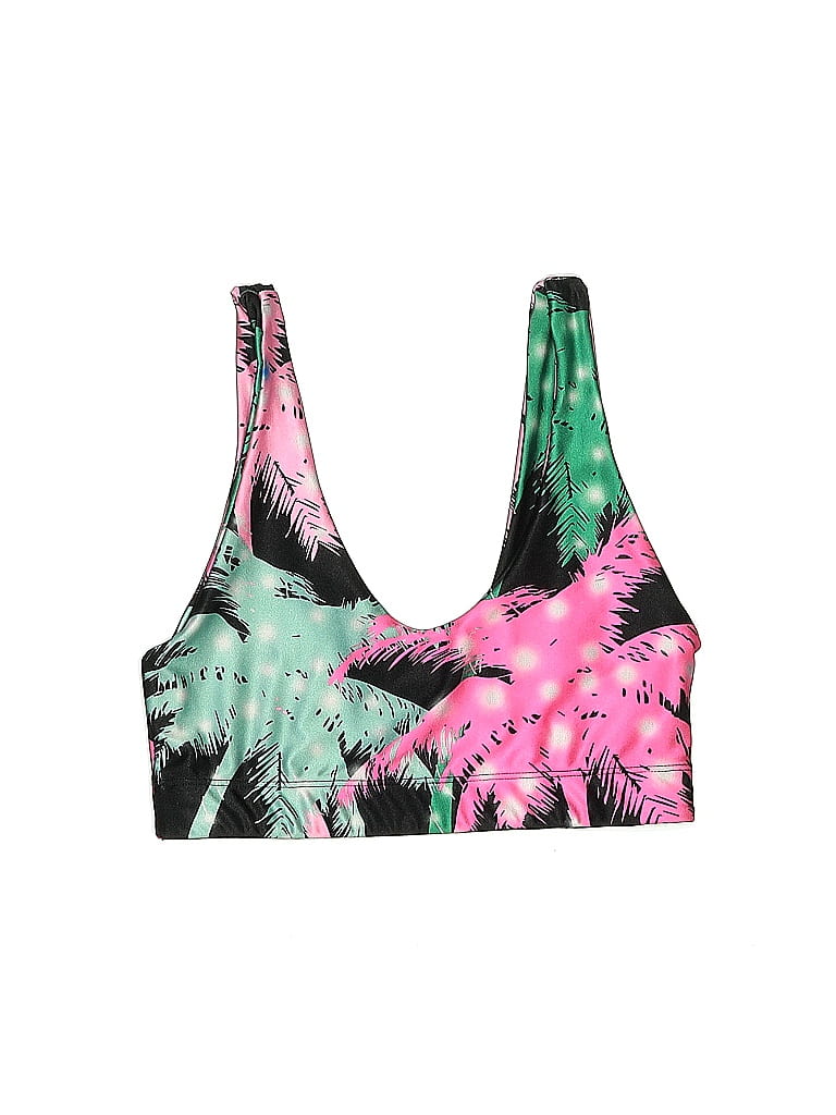 Goldsheep Tropical Green Swimsuit Top Size S - 62% off | ThredUp