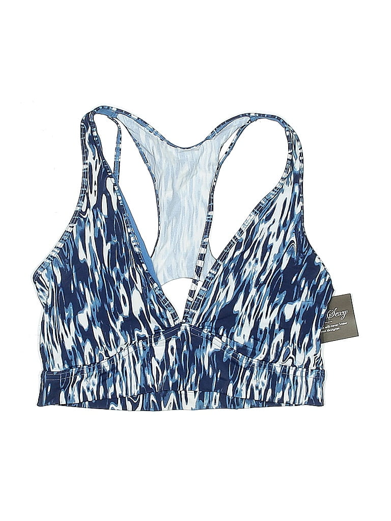 Smart & Sexy Swim Blue Swimsuit Top Size L - 42% off | ThredUp