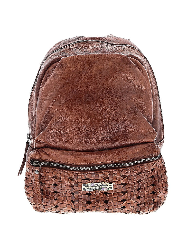 Latico 100% Leather Brown Leather Backpack One size - 61% off | ThredUp