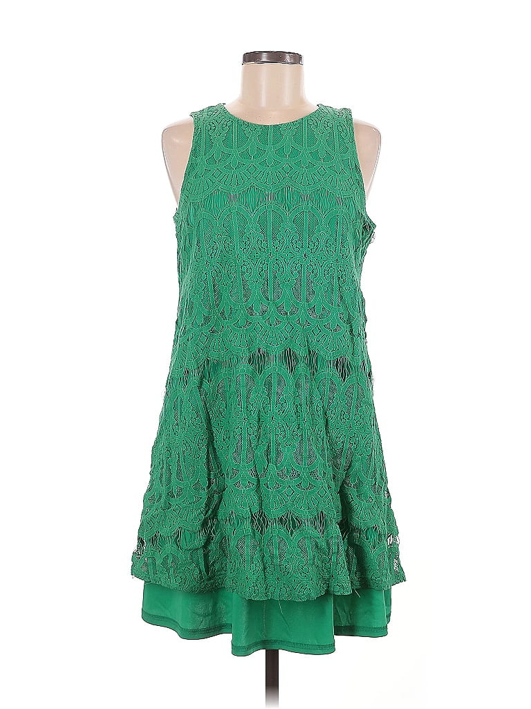 Sharagano Green Cocktail Dress Size 8 - 71% off | ThredUp
