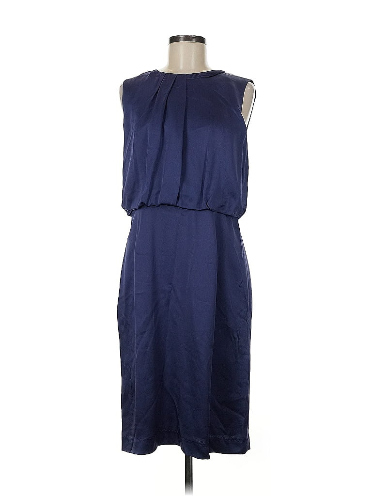 BOSS by HUGO BOSS Solid Blue Purple Cocktail Dress Size 8 - 80% off ...