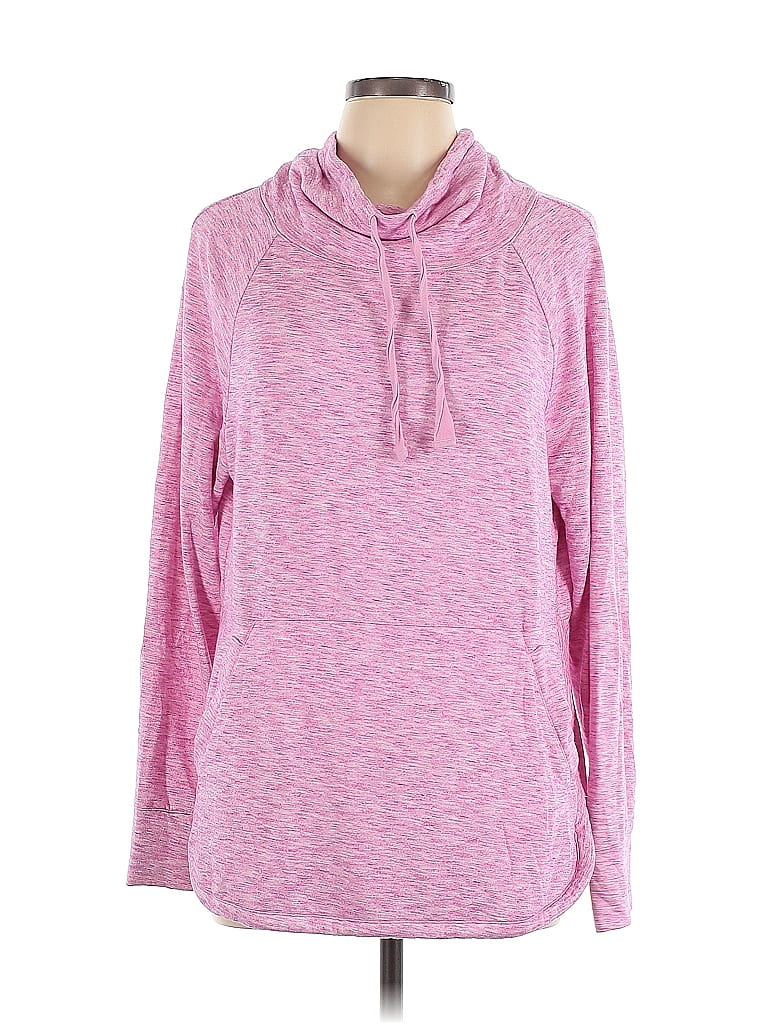 T by Talbots Pink Pullover Hoodie Size L - 71% off | ThredUp
