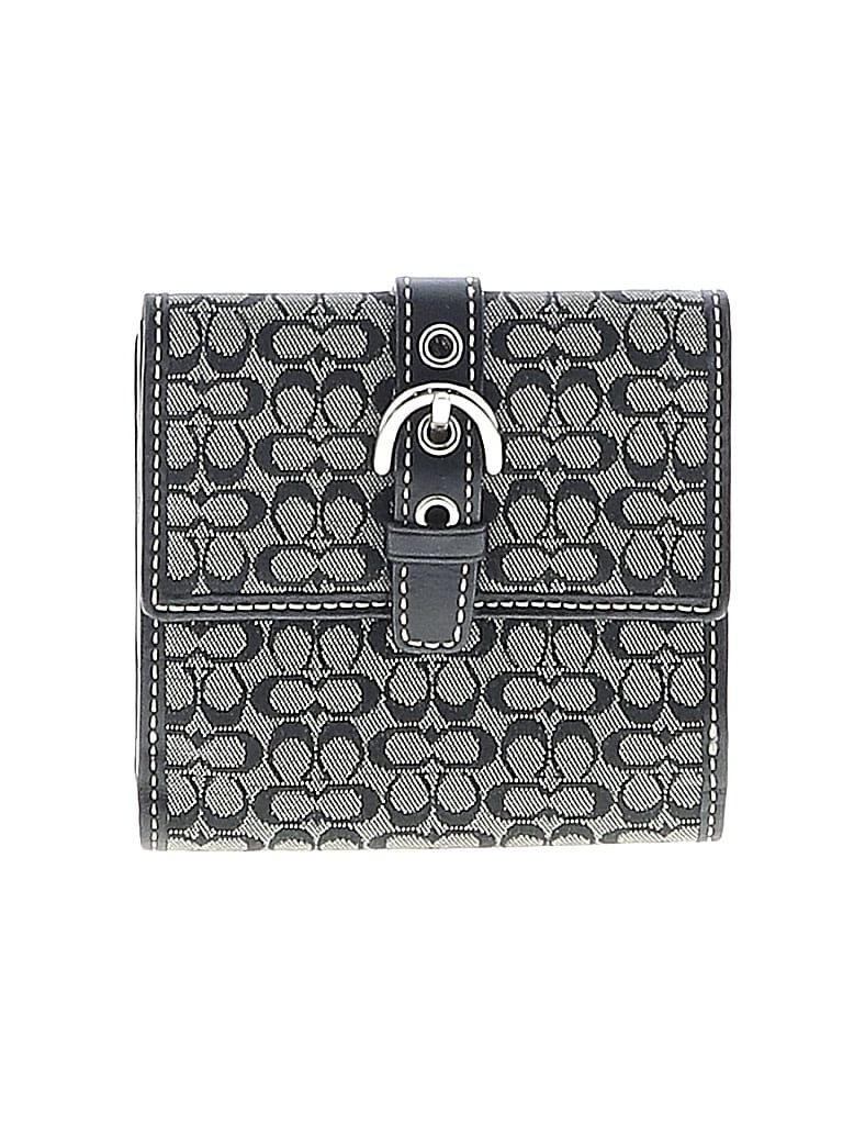 Coach Gray Black Wallet One size - 70% off | ThredUp