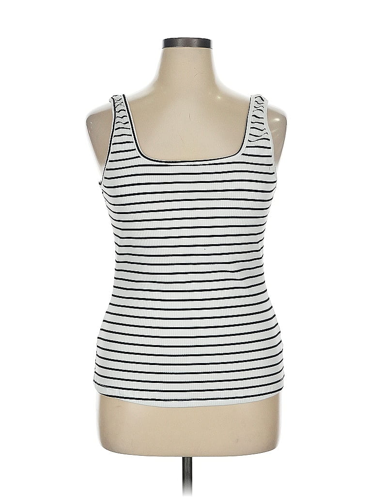 Eri + Ali White Tank Top Size XL - 68% off | ThredUp