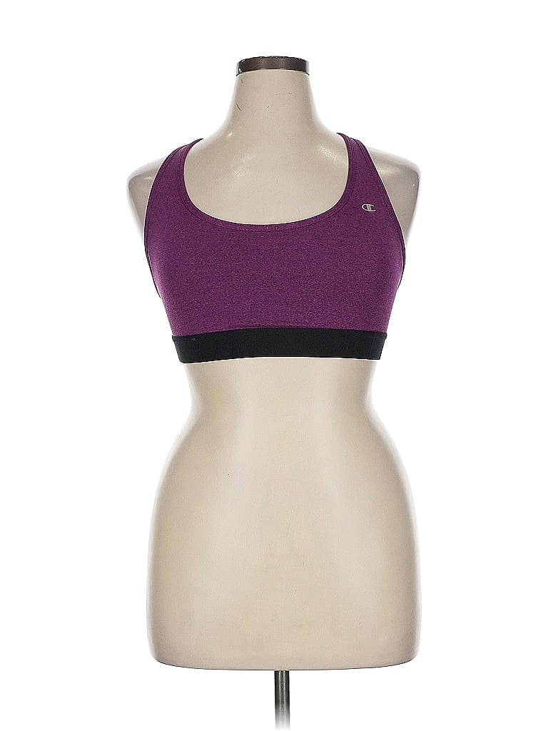 Champion Purple Sports Bra Size XL - 47% off | ThredUp