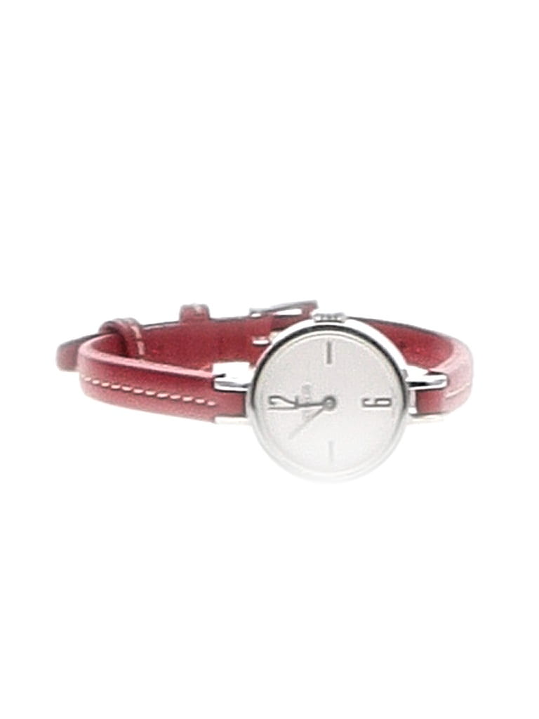 Coach Red Burgundy Watch Size XS (big kids) - 81% off | ThredUp