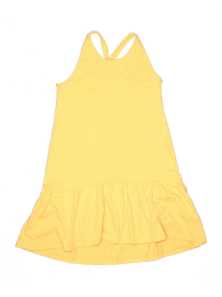 Spotted Zebra Solid Yellow Dress Size 8 (big kids) - 63% off | ThredUp