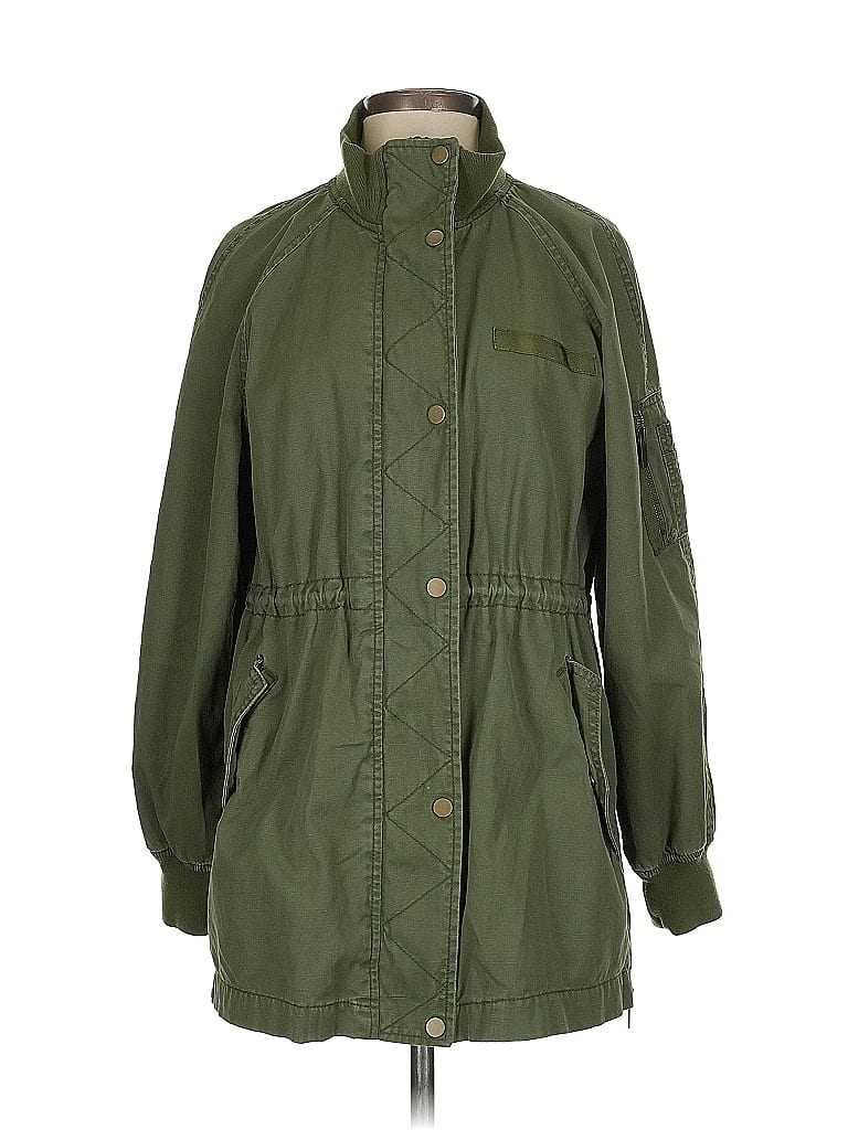 Gap Green Raincoat Size XS - 66% off | ThredUp