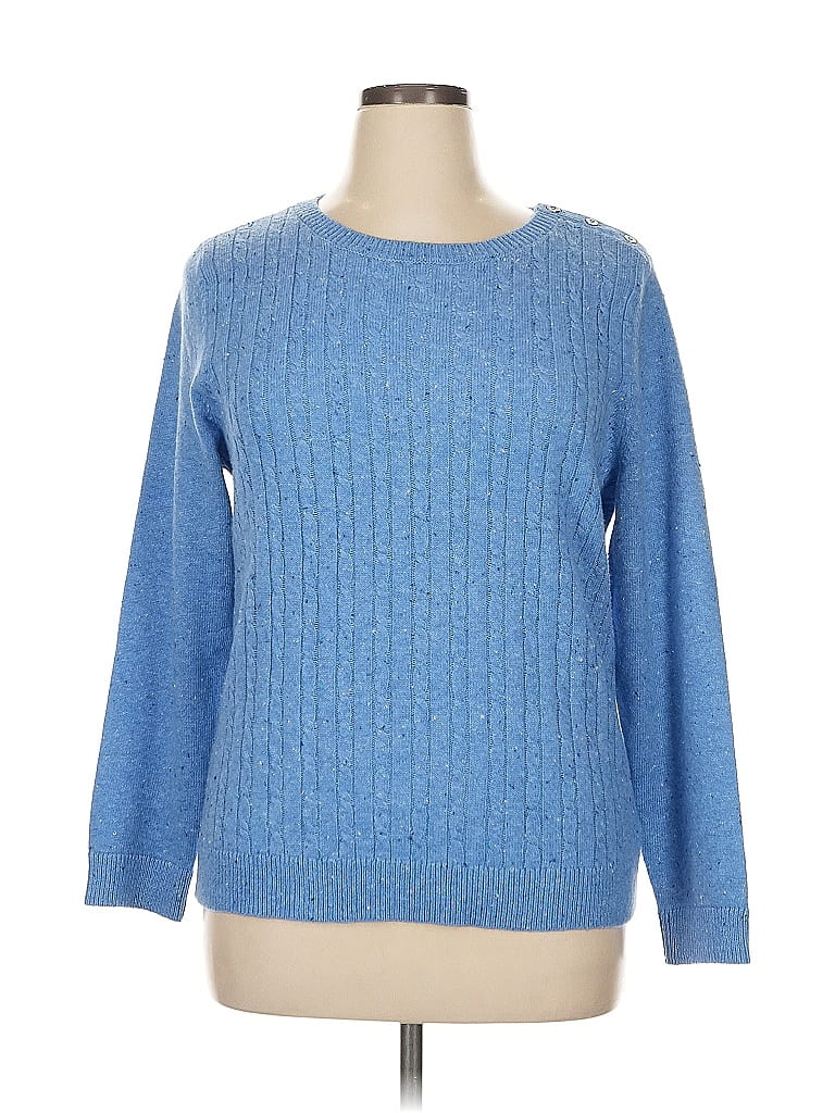 Talbots Blue Pullover Sweater Size XL - 73% off | ThredUp