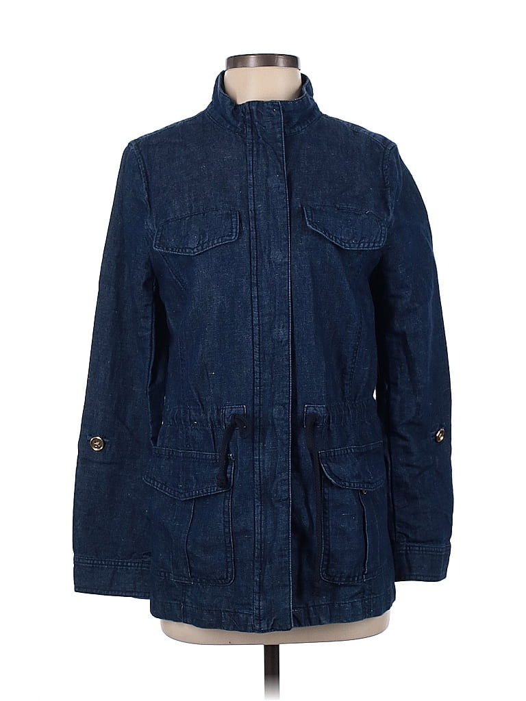 Talbots Blue Denim Jacket Size M - 77% off | ThredUp