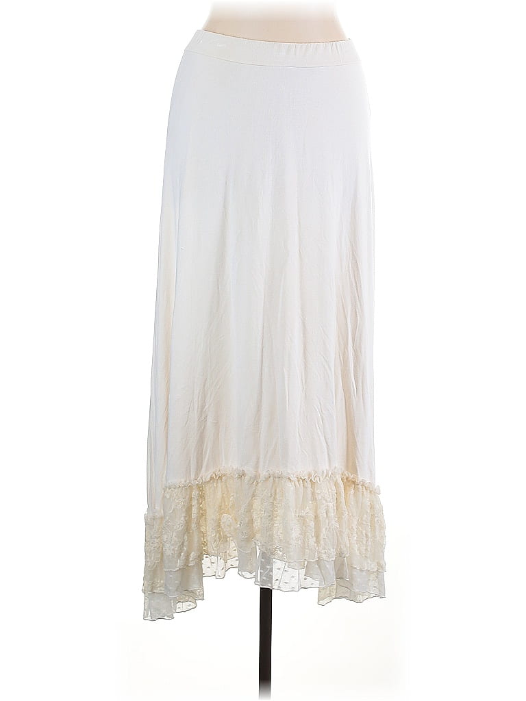 The Pyramid Collection Ivory Formal Skirt Size L - 61% off | ThredUp