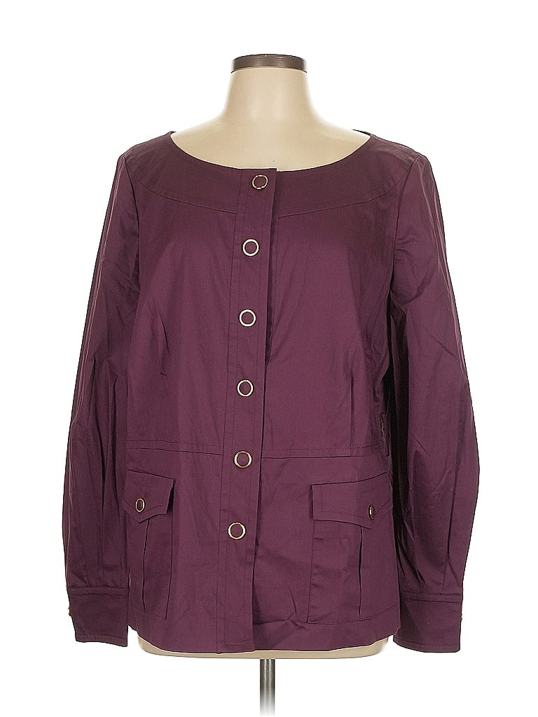 Escada Purple Jacket Size EU 44 / US 14 - 87% off | ThredUp