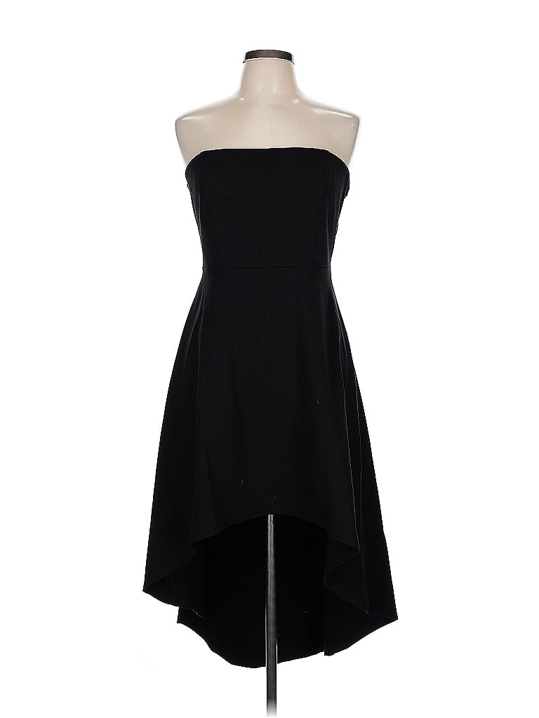Socialite Solid Black Cocktail Dress Size L - 50% off | ThredUp