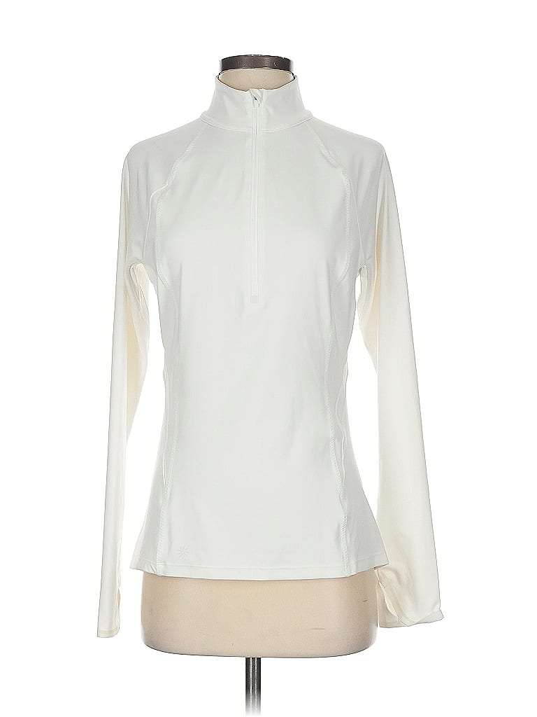 Athleta White Track Jacket Size XS - 60% off | ThredUp