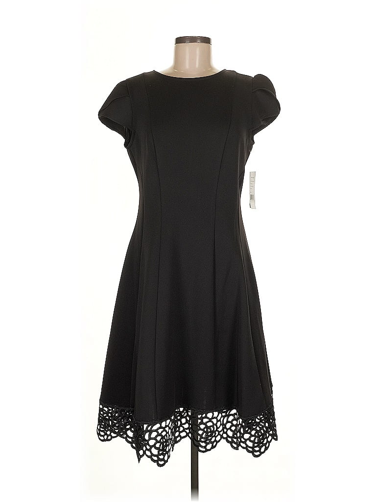 Donna Ricco Black Casual Dress Size 8 - 75% off | ThredUp