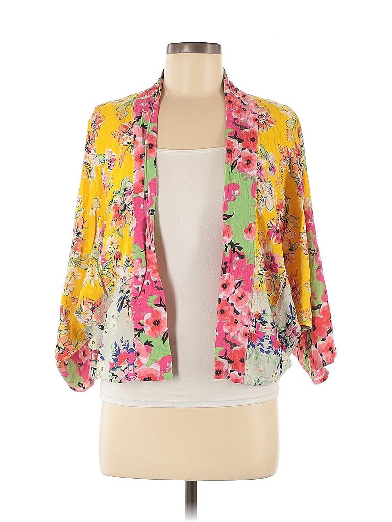 Akemi + Kin Yellow Kimono One size - 61% off | ThredUp