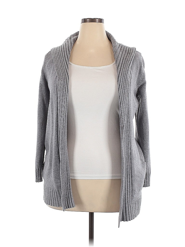 Cyrus Gray Cardigan Size 1X - 62% off | ThredUp