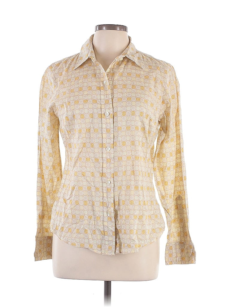 Gap Yellow Long Sleeve Button-Down Shirt Size L - 64% off | ThredUp