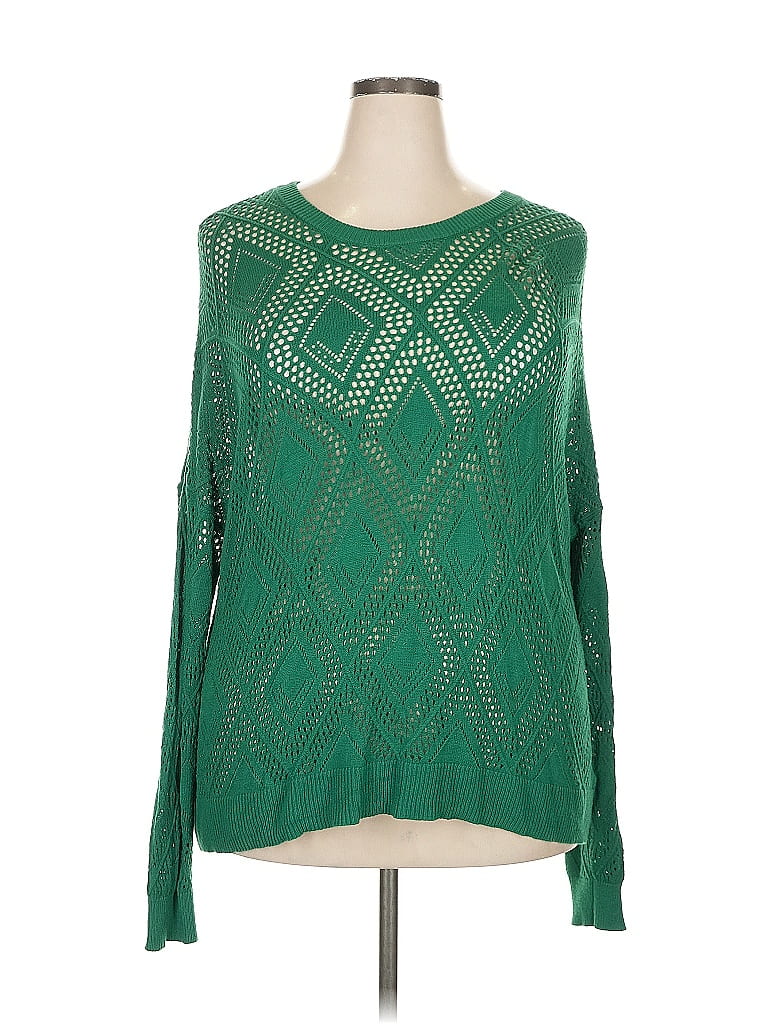 Torrid Green Pullover Sweater Size 2X - 62% off | ThredUp