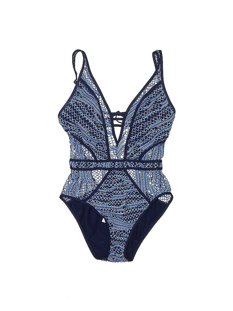 Becca Paisley Blue One Piece Swimsuit Size S - 38% off | ThredUp