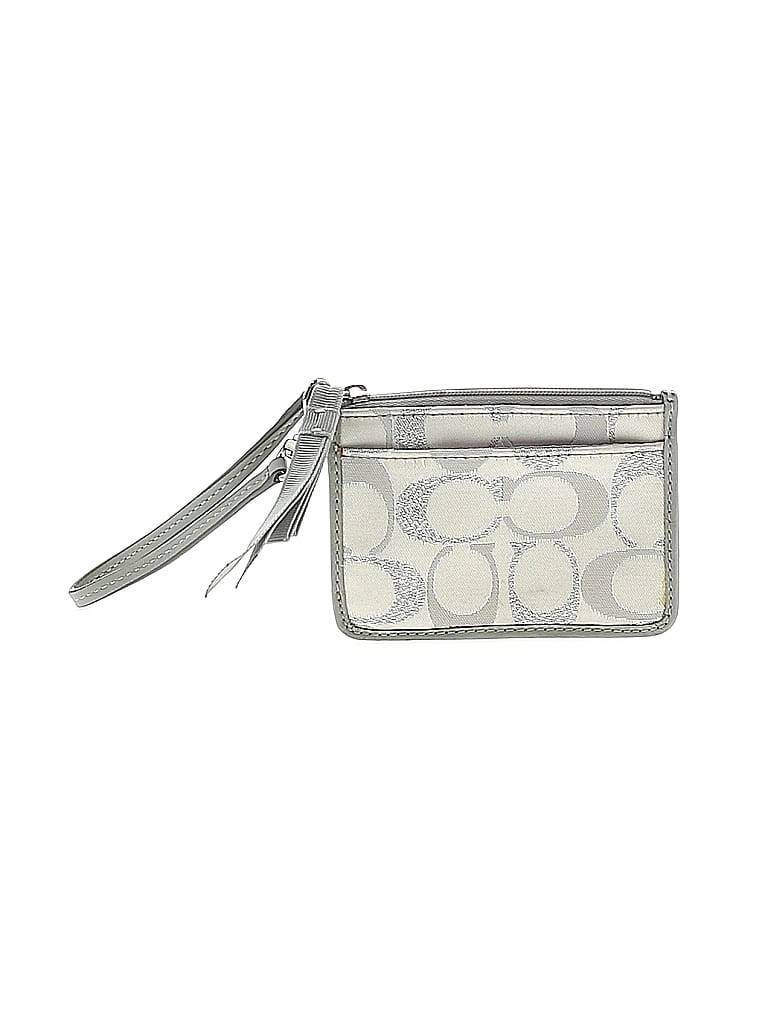 Coach Gray Card Holder One size - 51% off | ThredUp