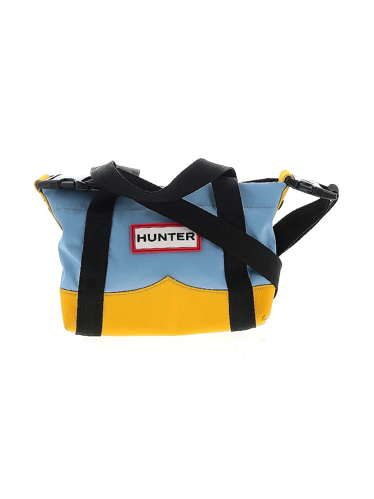 Hunter Color Block Yellow Blue Satchel One size - 67% off | ThredUp