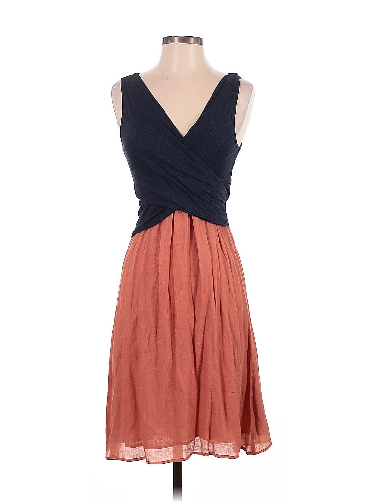 Assorted Brands Color Block Brown Cocktail Dress Size S - 48% off | ThredUp