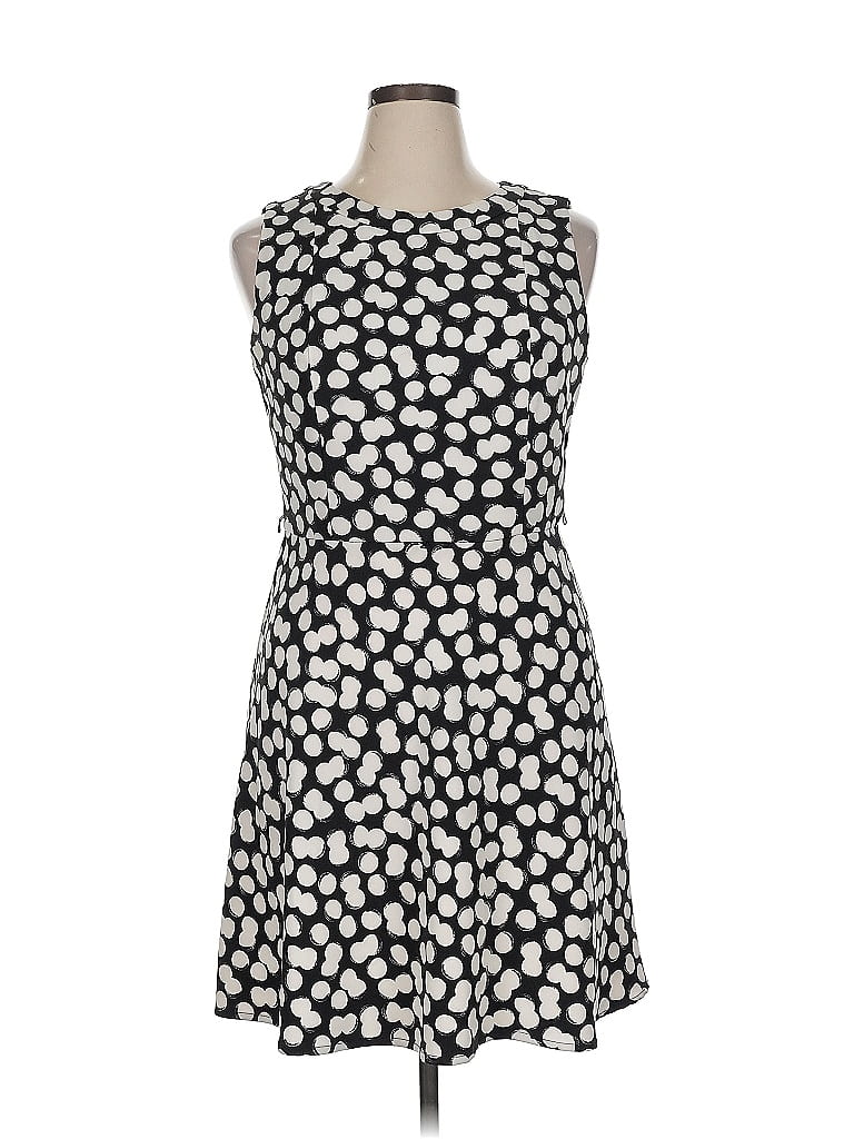 AB Studio Polka Dots Black Cocktail Dress Size 14 - 31% off | ThredUp