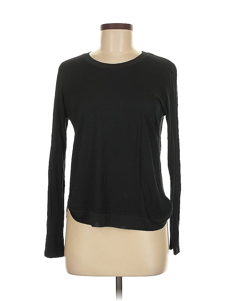 Zara W&B Collection Black Long Sleeve Top Size M - 55% off | ThredUp