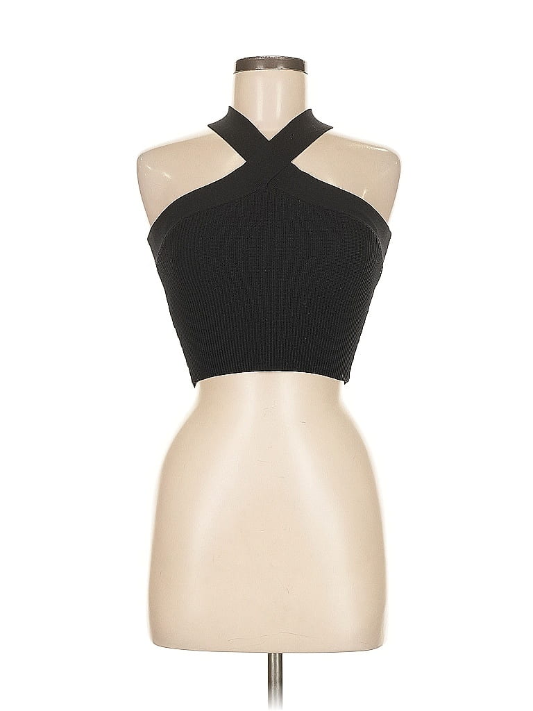 Babaton Black Halter Top Size M - 69% off | ThredUp