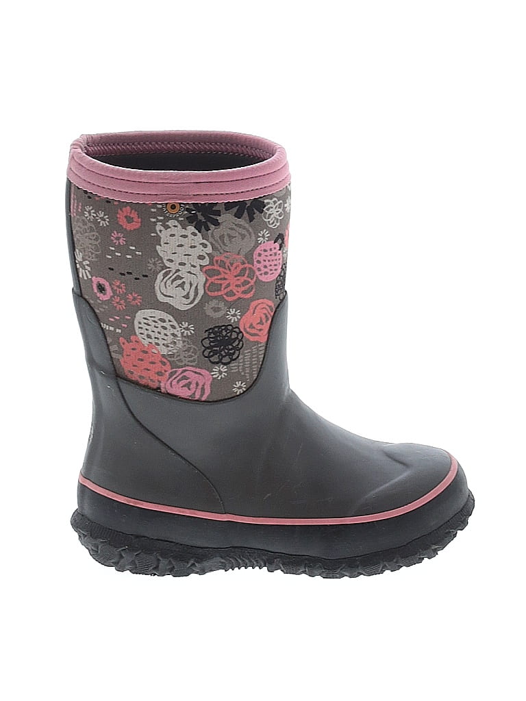 Bogs Black Gray Rain Boots Size 11 - 60% off | ThredUp