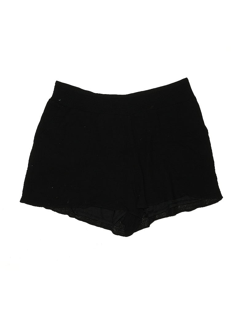 Torrid 100% Cotton Solid Black Shorts Size 3X - 68% off | ThredUp