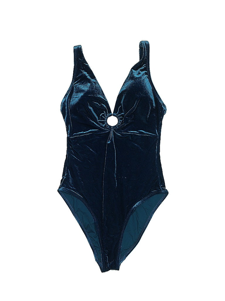 Robin Piccone Blue One Piece Swimsuit Size 12 - 69% off | ThredUp