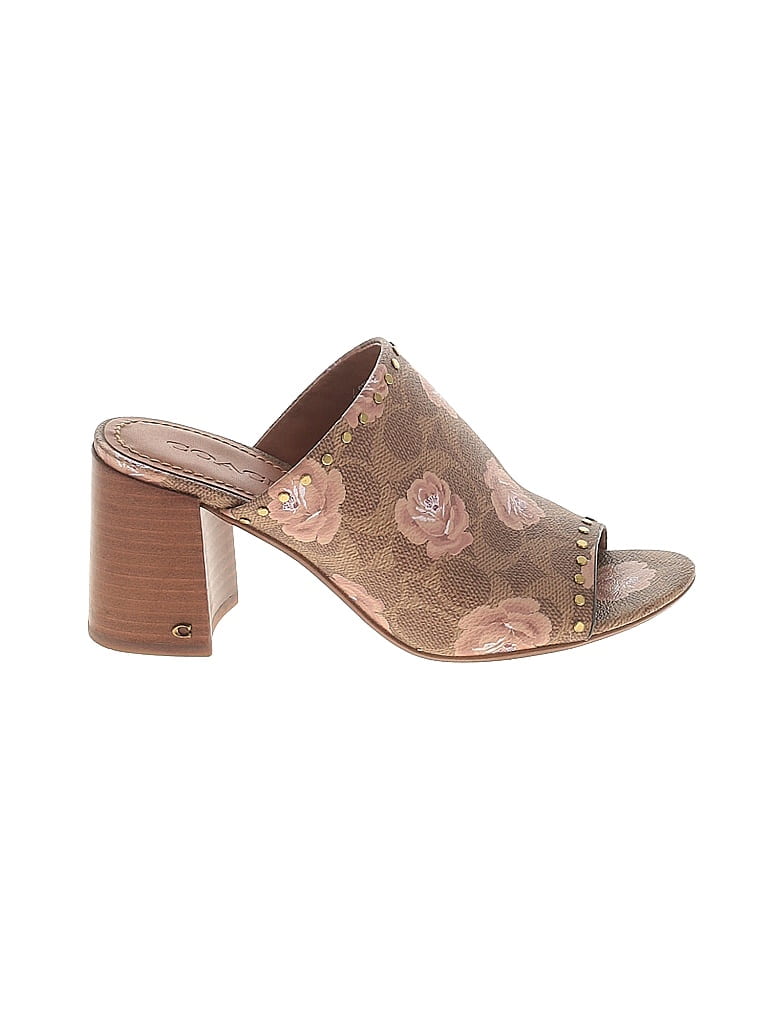 Coach Brown Mule/Clog Size 6 1/2 - 73% off | ThredUp