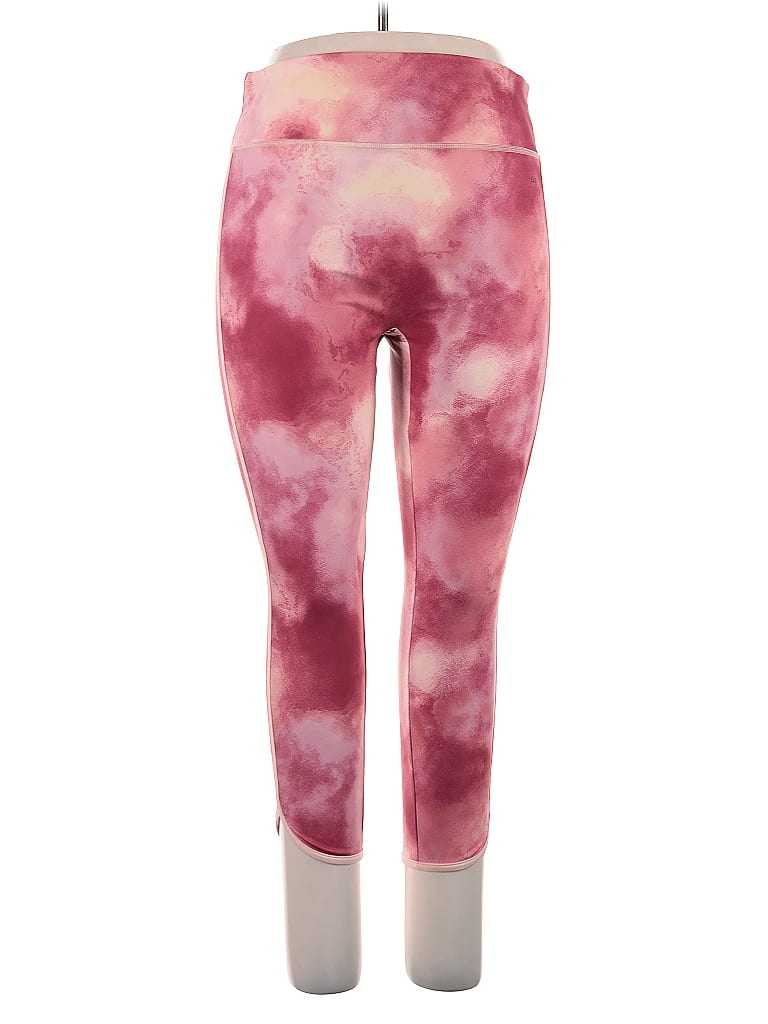 Zuda Tie-dye Pink Yoga Pants Size XL - 62% off | ThredUp